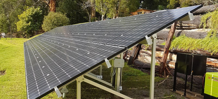 Rural Victoria DELWP Government Solar Installation - EnviroGroup